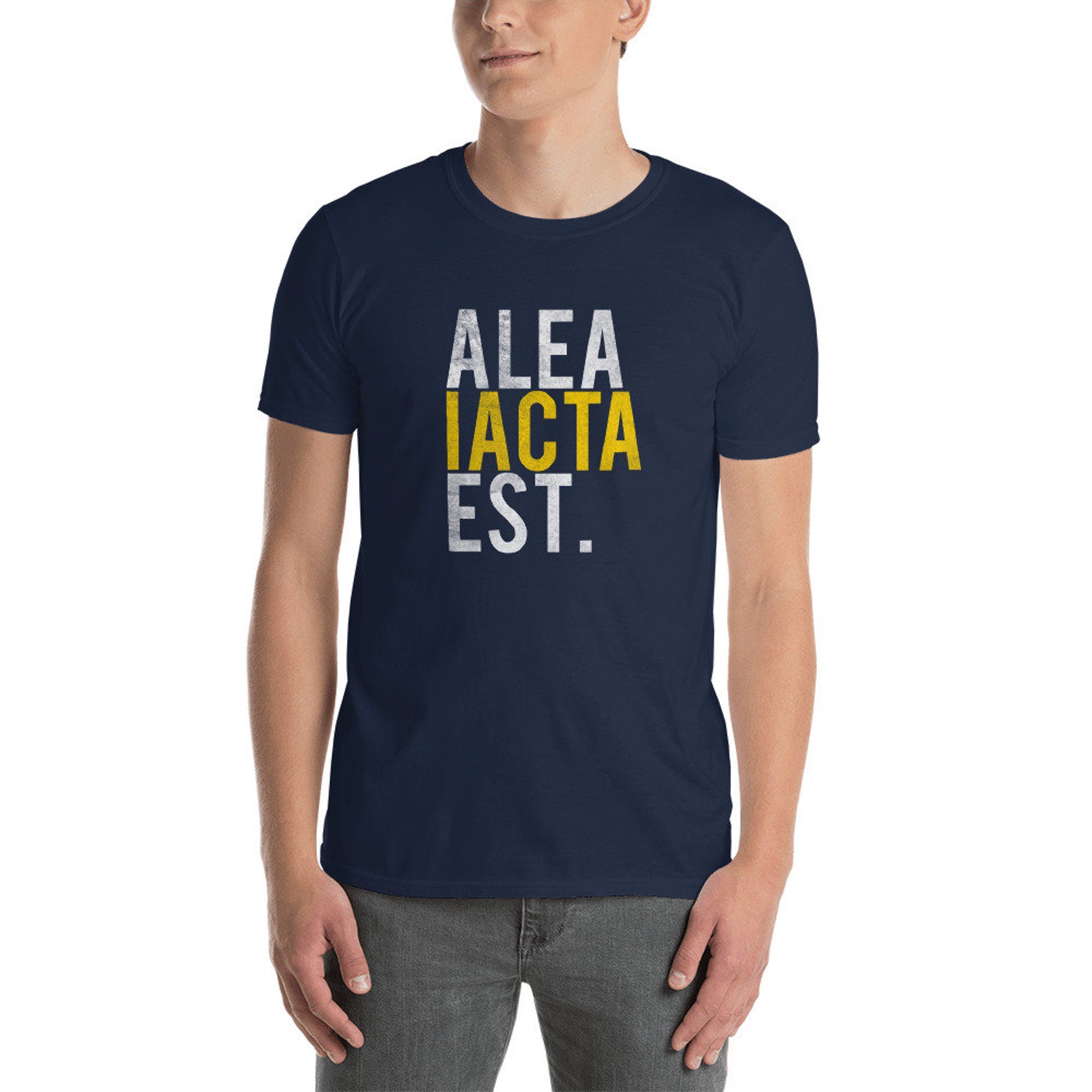 Alea Iacta Est : the Die is Cast Latin Julius Caesar Shirt. Short ...