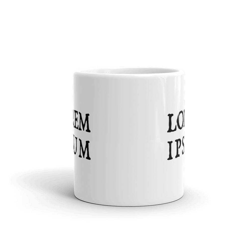 Lorem Ipsum Internet Type and Printing Dummy Latin Text Mug - Etsy