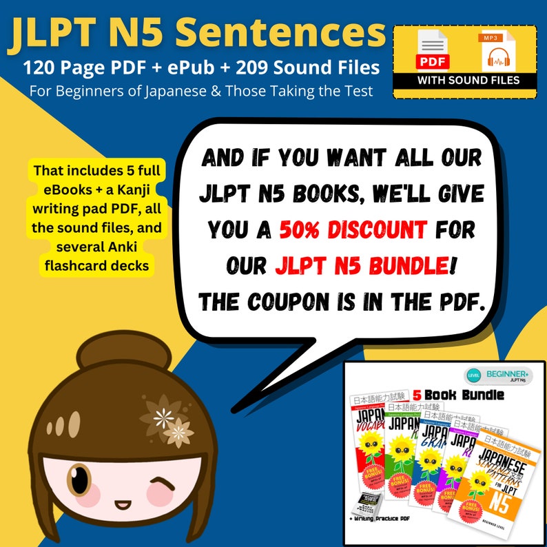 JLPT N5 Japanese Sentence Practice - Japanese Sentence Practice for ...
