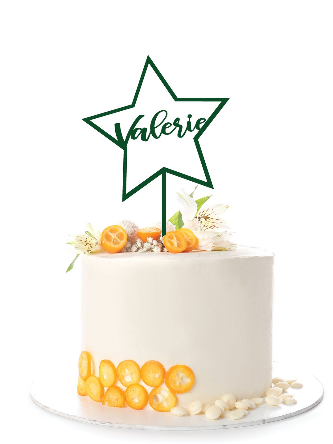 Star Cake Topper Custom Star Cake Topper Personalized Cake Topper - Etsy
