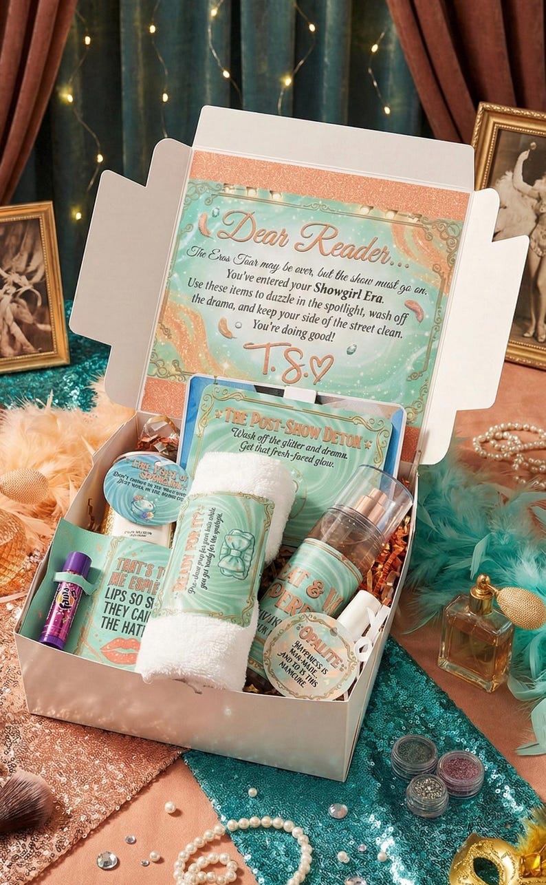 Swiftie Birthday Party Favor Box, Eras Tour LOASG Instant Download - Etsy