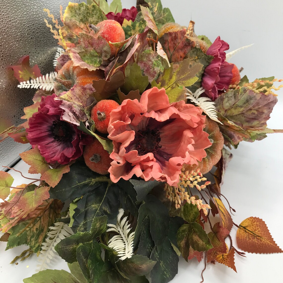 CORNUCOPIA, Fall Centerpieces,fall Arrangement, Thanksgiving Dining ...