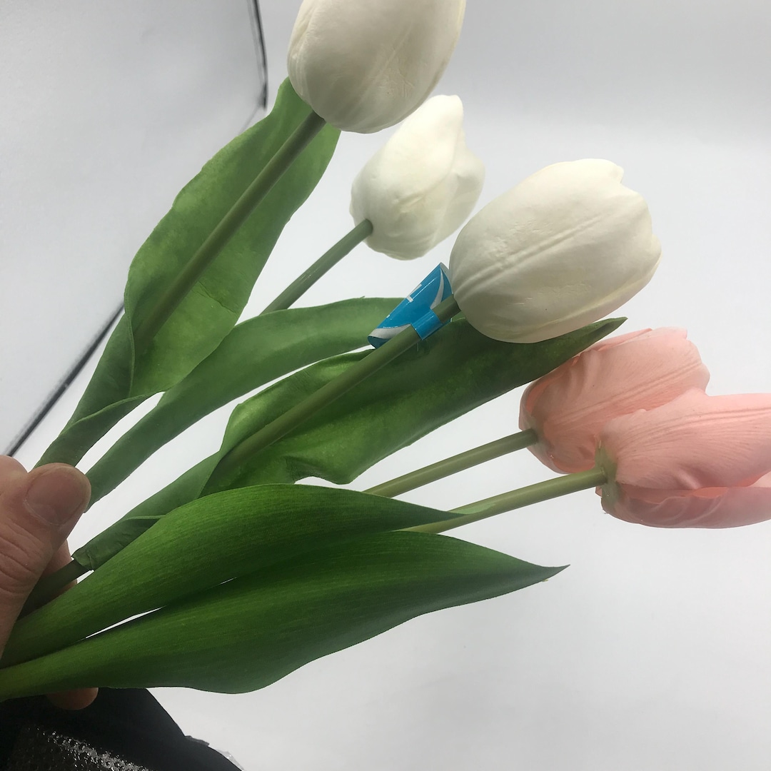 Real Touch Tulip Artificial Tulip Bouquet Home Decor Wedding Flowers ...