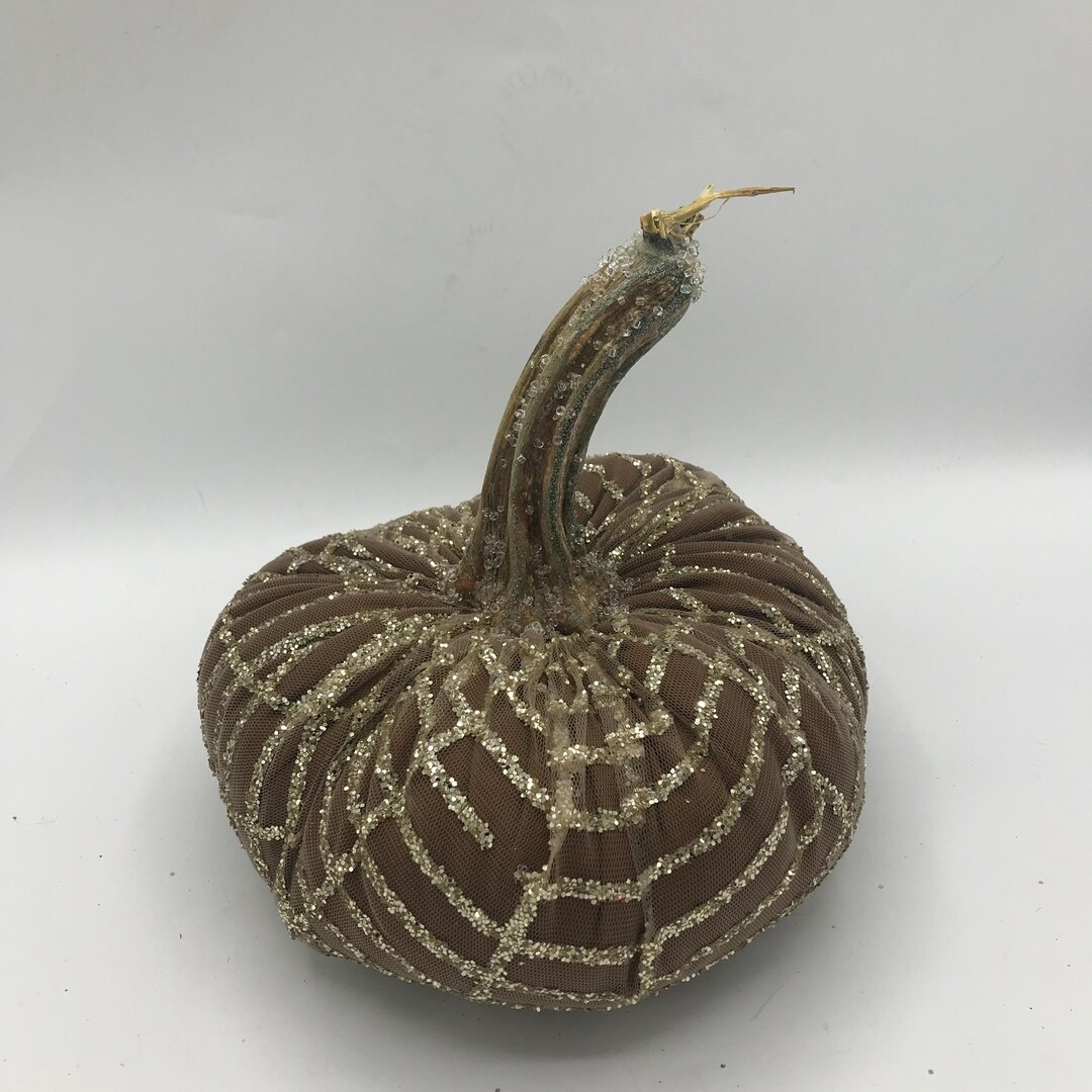 Velvet Pumpkins Centerpiece Pumpkins Fall Colors Decor Silk Velvet ...