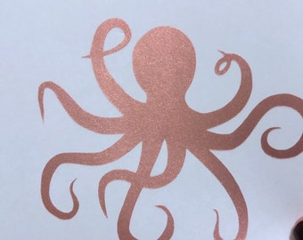 Octopus Window Decal - Etsy