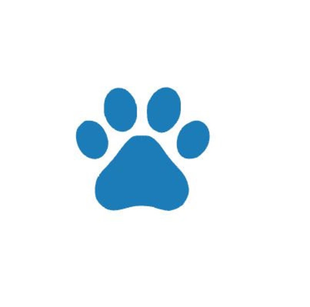 Paw Print Vinyl Decal - Paw Print Window Sticker - Car Decal - Decals ...