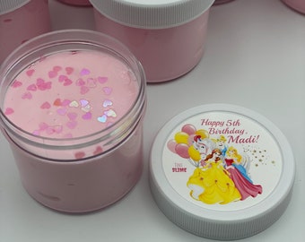 Elsa Frozen Princess Glitter Slime Party Favors 6 Pack - Etsy