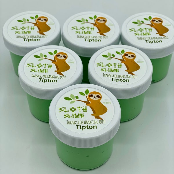 Sloth Party Favors - Etsy