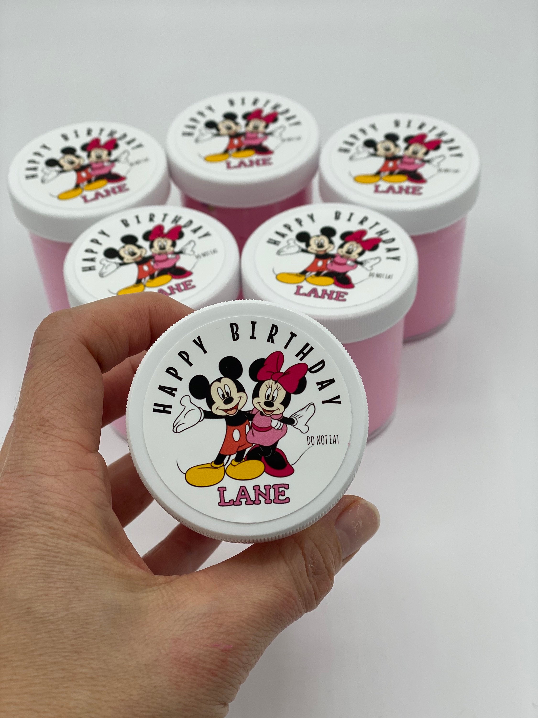 Mickey Mouse Minnie Mouse Slime Party Favors | Etsy