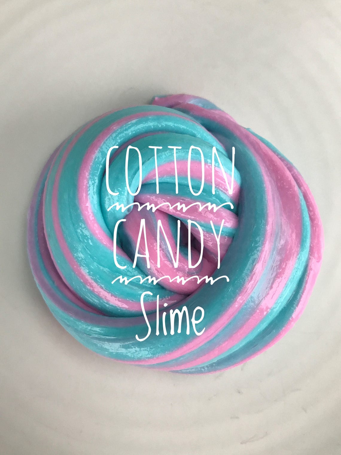 Cotton Candy Slime | Etsy