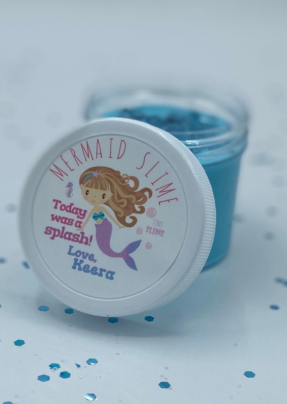 Tini Slime Mermaid 2oz Party Favor Pack | Etsy