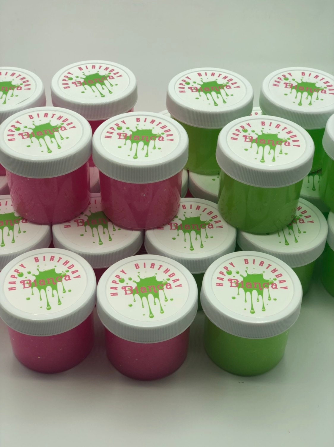 Slime Party Party Slime Favors Glow in the Dark - Etsy