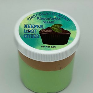 Chocolate-mint Ripplepuff Slime Keeper of the Lost Cities Slime - Etsy