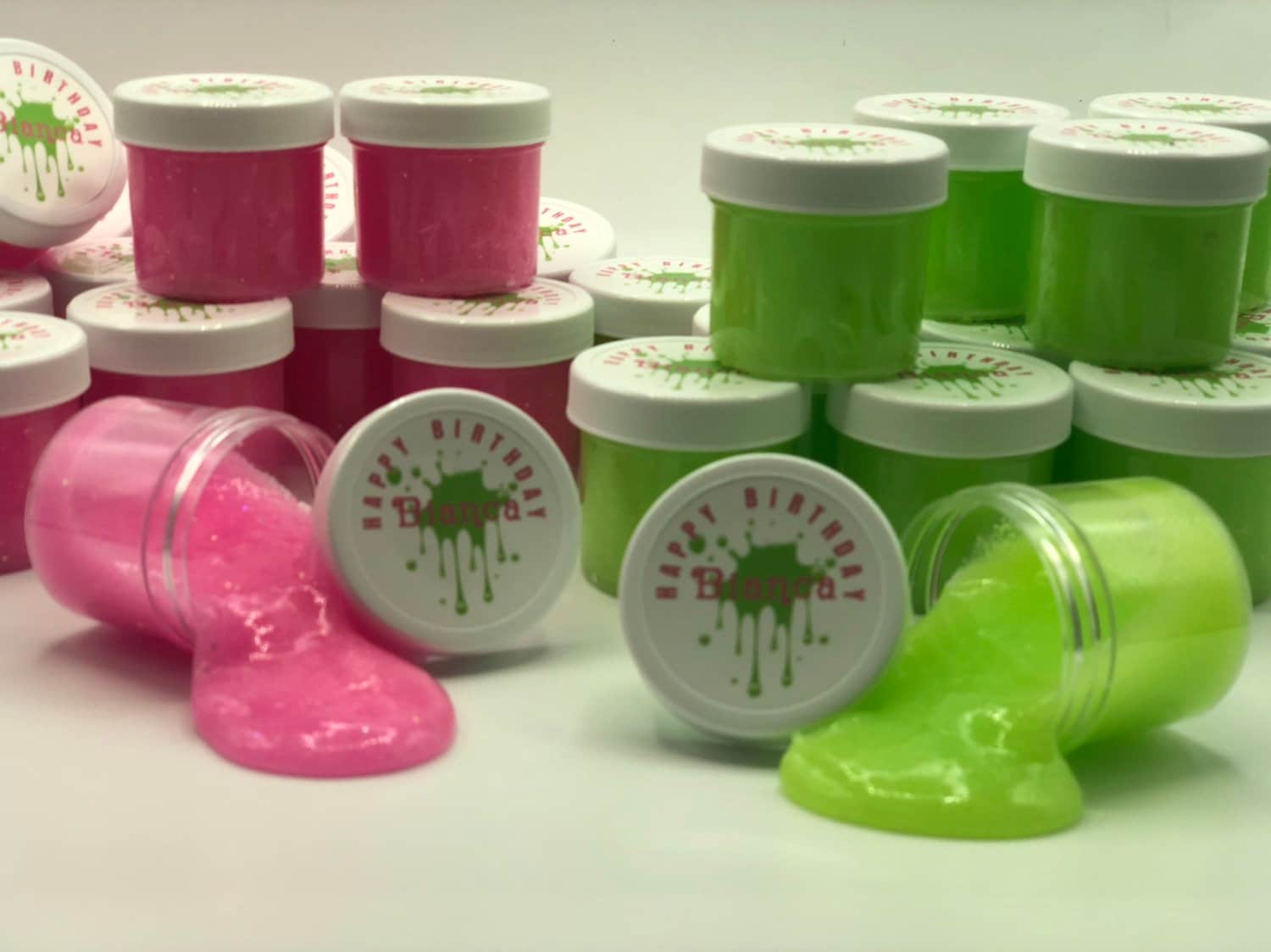 Slime Party Party Slime Favors Glow in the Dark - Etsy