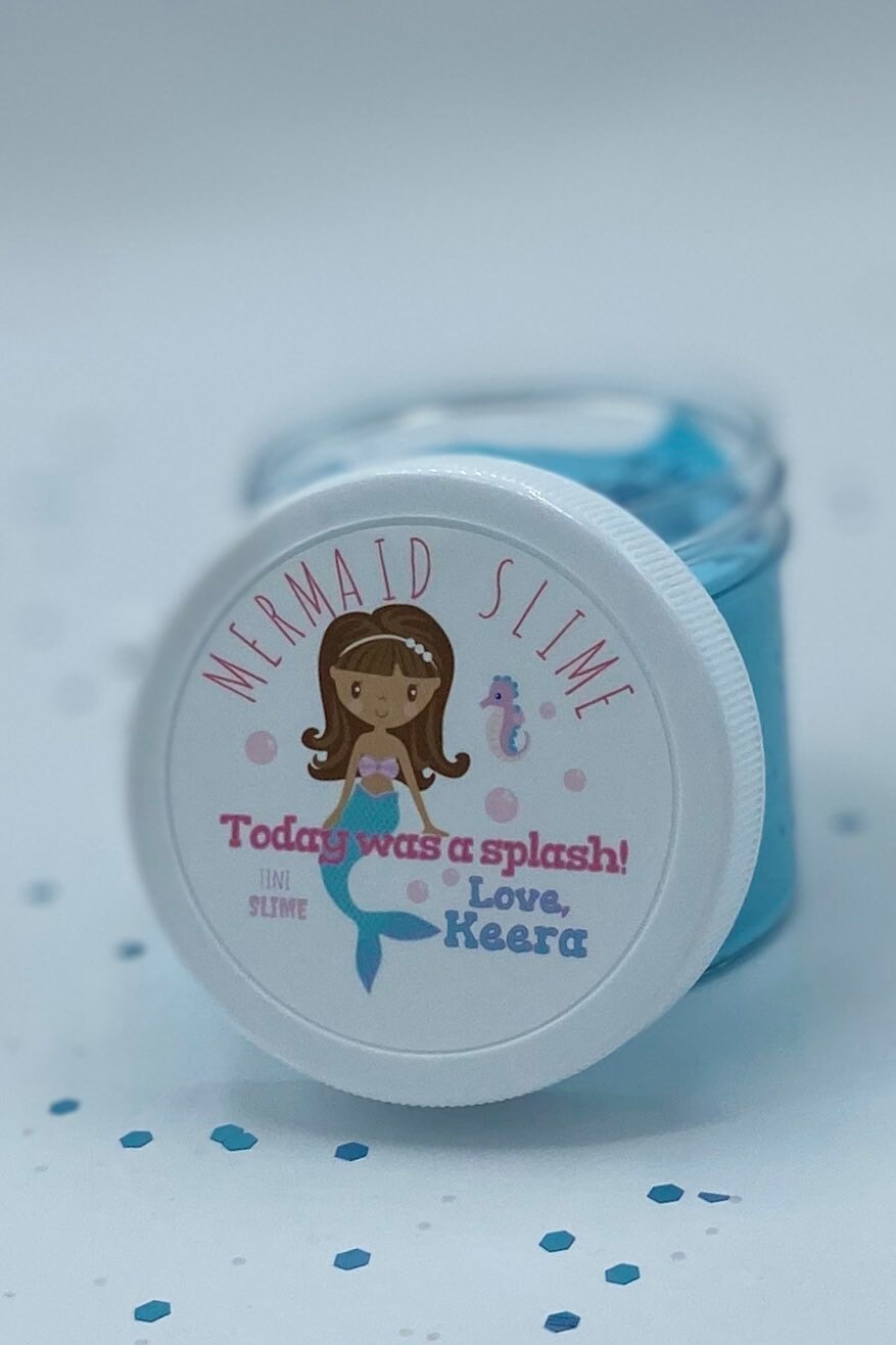 Tini Slime Mermaid 2oz Party Favor Pack - Etsy
