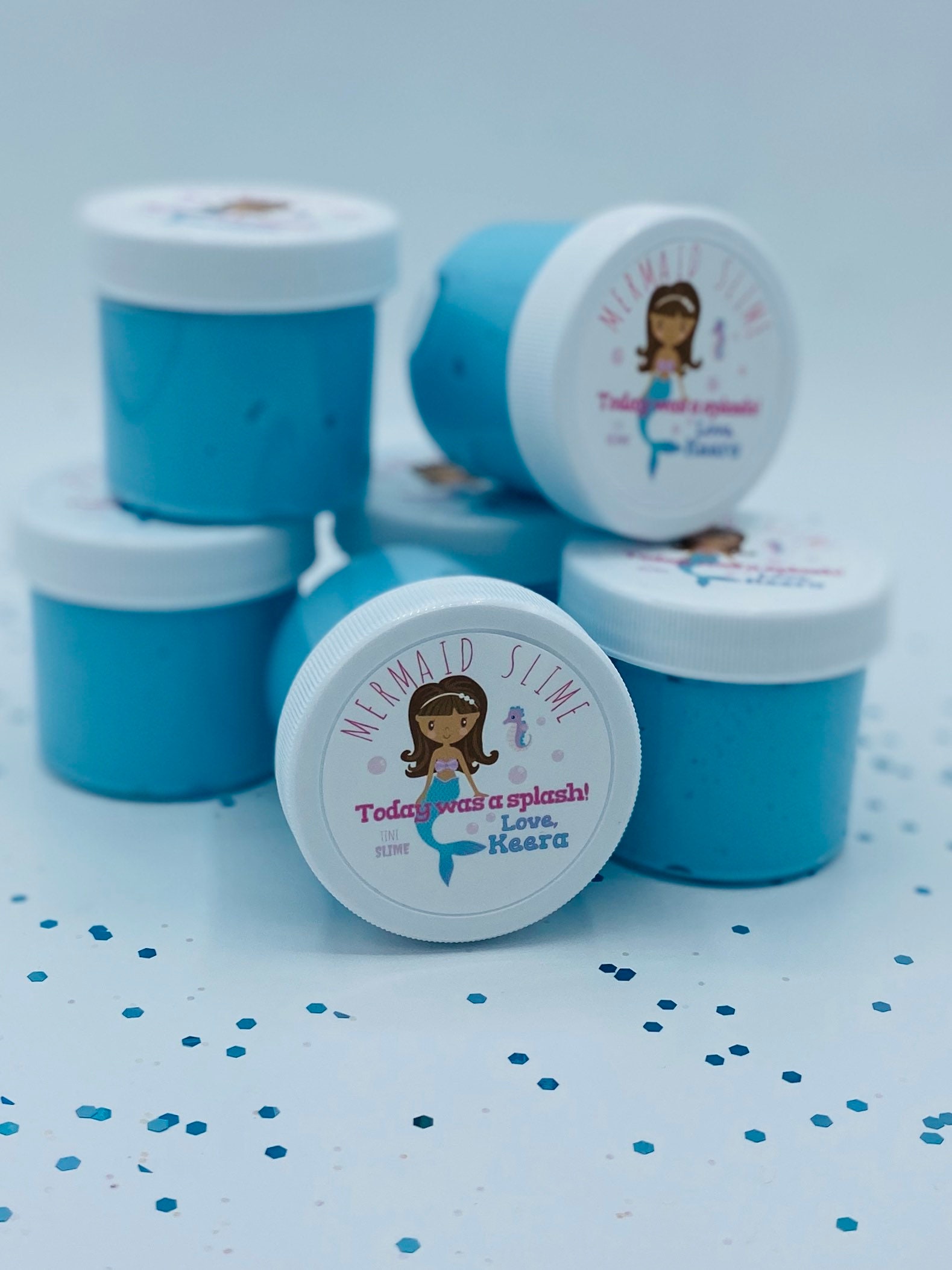 Tini Slime Mermaid 2oz Party Favor Pack - Etsy