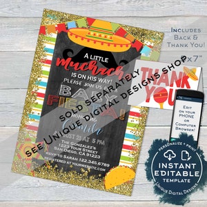 Nacho Average Party Invitation, Editable Cinco De Mayo Invite, Cinco De ...