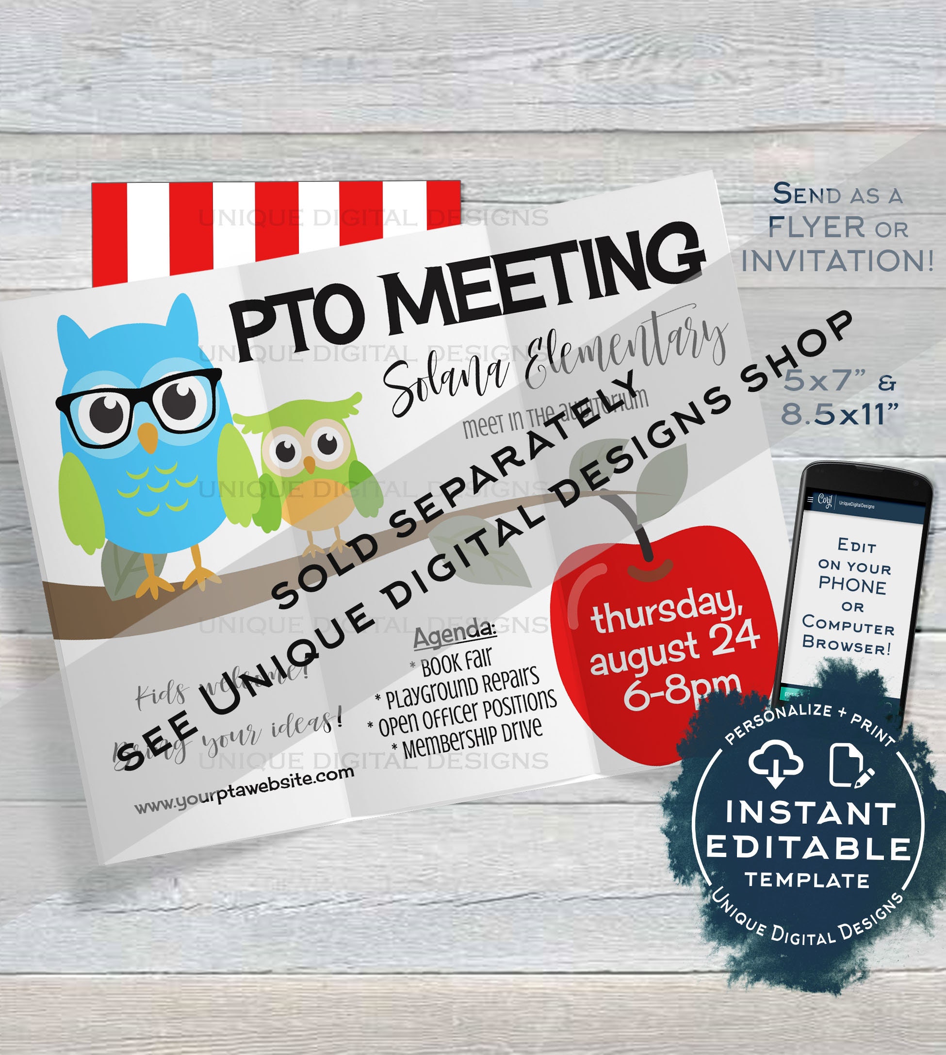 Editable Teacher Appreciation School Lunch Invitation, School Staff ...