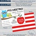 PTA Meeting Invitation, Editable Parent Teacher Invite, Pto Ptsa School ...
