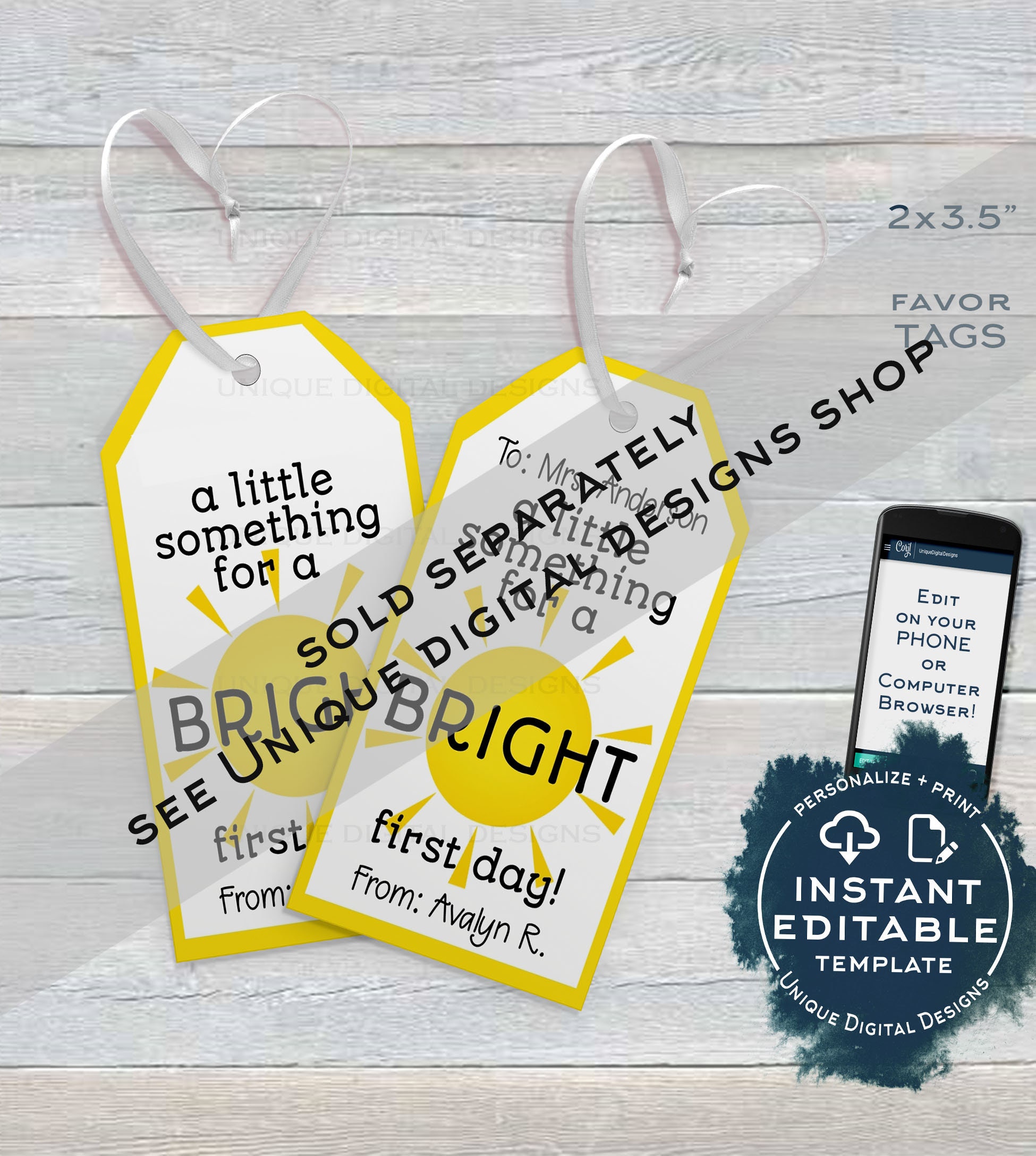 Editable Favor Tags for Teachers, Smore Teachers Like You, Kids Back to ...