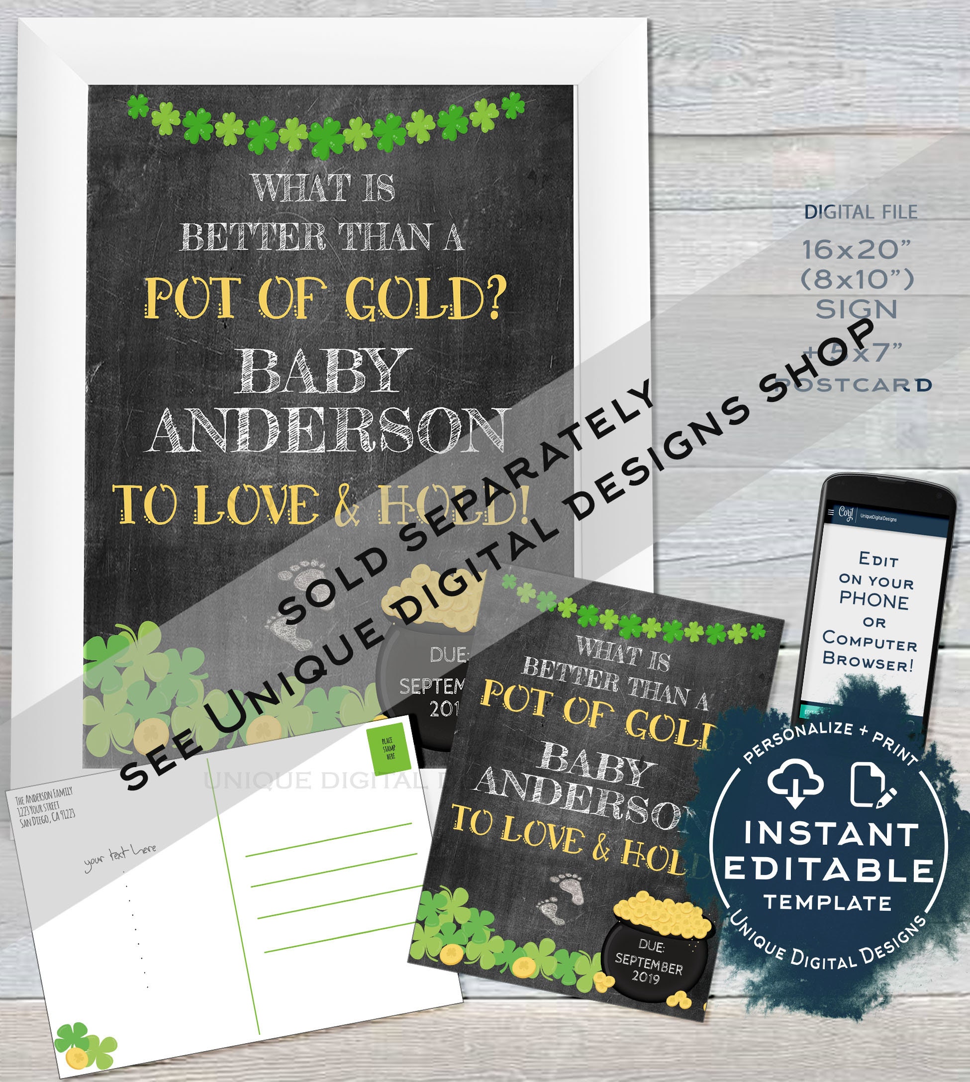 Leprechaun Letter, Editable St Patrick's Day Note, Lucky Irish ...
