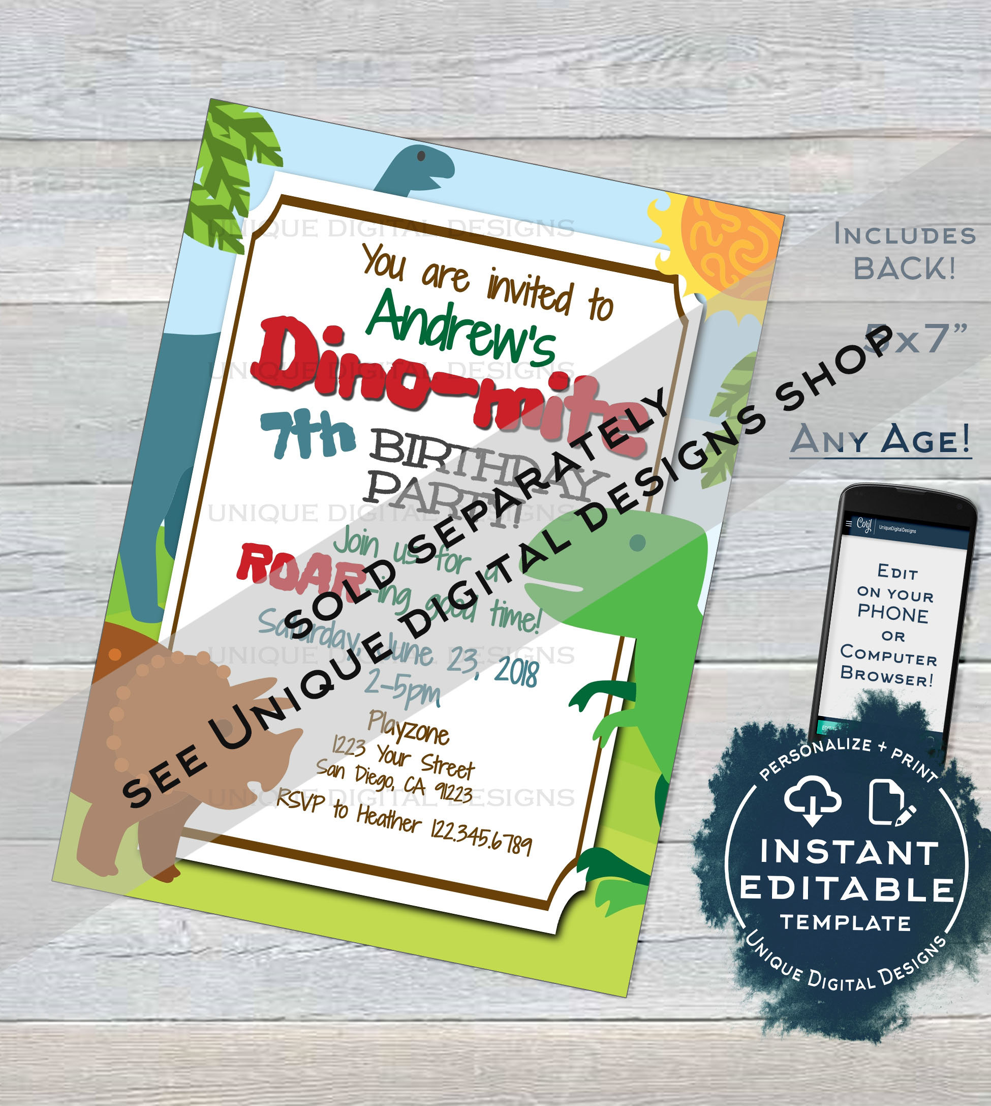 Editable Dinosaur Food Cards Stomp Chomp Roar Food Labels | Etsy