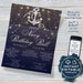 Military Ball Flyer, Navy Birthday Ball Invitation Editable Military ...