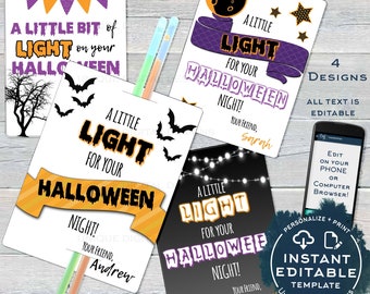 A Little Light for Halloween Night | Etsy