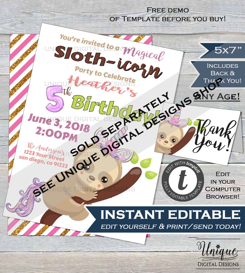 Block Party Invitation Editable Boys Block Party Birthday | Etsy