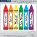Teachers Classroom Decorations, Editable Crayons Back to School New ...