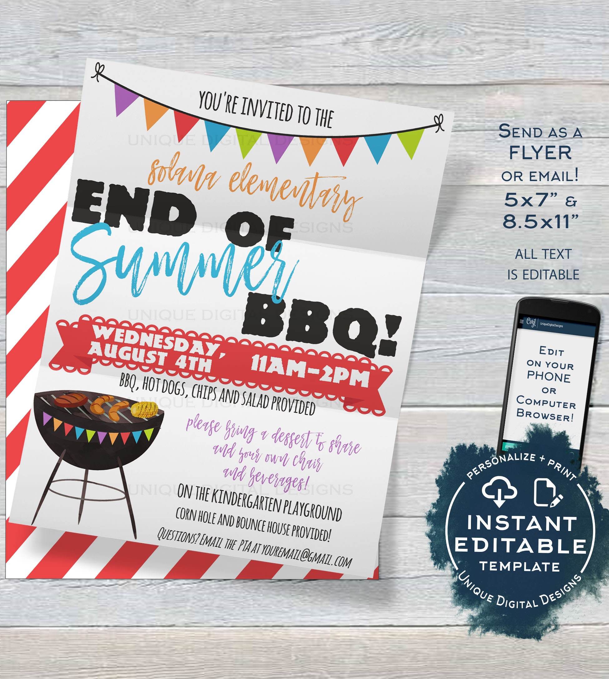 Summer Bbq Flyer