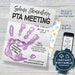 Editable PTA Meeting Invitation Parent Teacher Invite Pto - Etsy