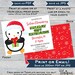 Holiday Gift Exchange Flyer Editable Winter Invitation - Etsy