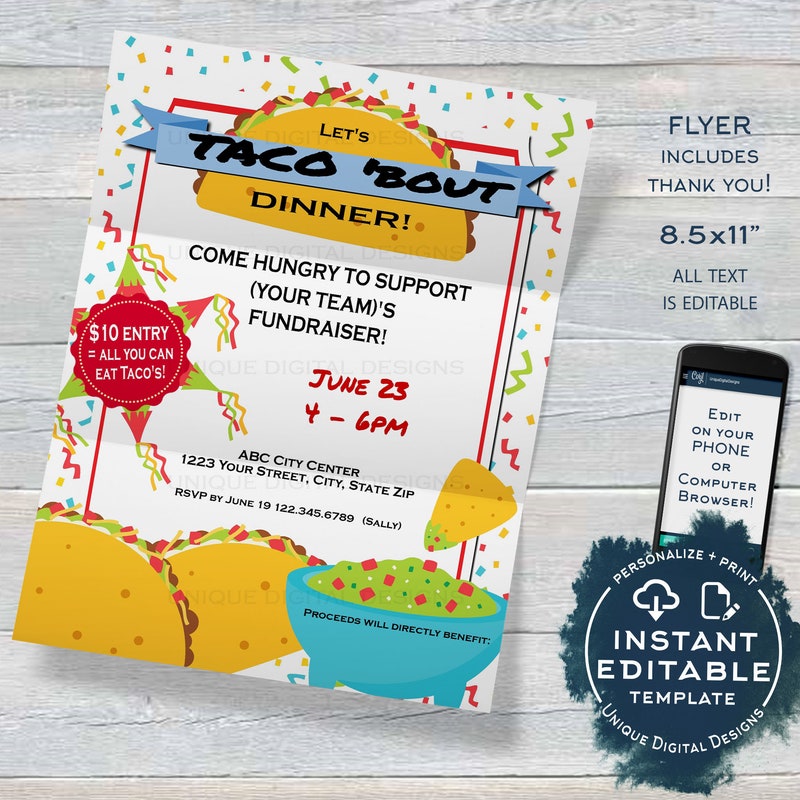 Taco Bout a Party - Etsy