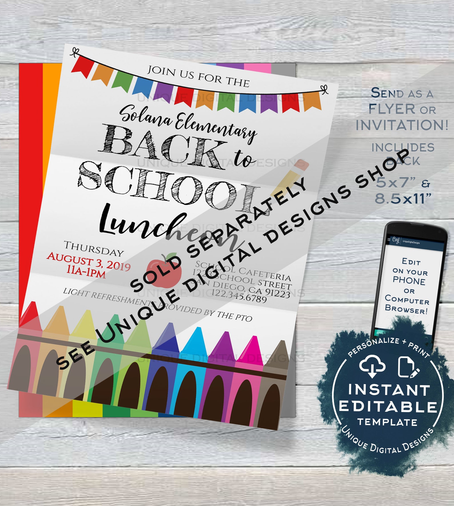 Teachers Thank You Card, Editable Apple Printable, Classroom Birthday ...