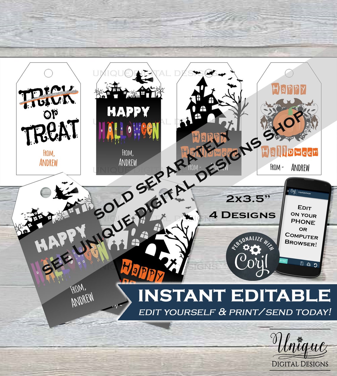 Glow Stick Favor Tags, A Little Light for Your Halloween Night, Kids ...