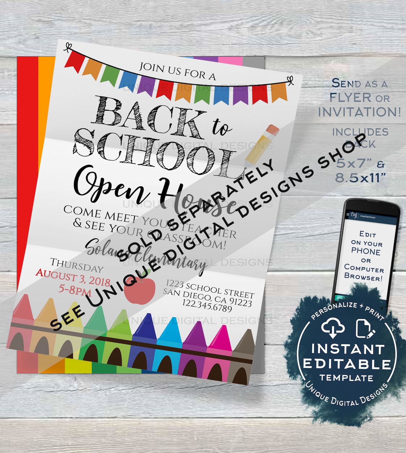 Editable Teacher Appreciation School Lunch Invitation, School Staff ...