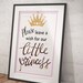 Little Princess Sign, Leave a Wish Sign, Glitter Gold Pink Pretty ...