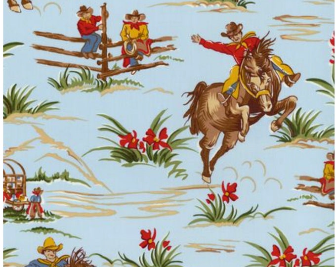 Lil Cowgirl From Michael Miller 100% COTTON Fabric Cowgirl Fabric ...