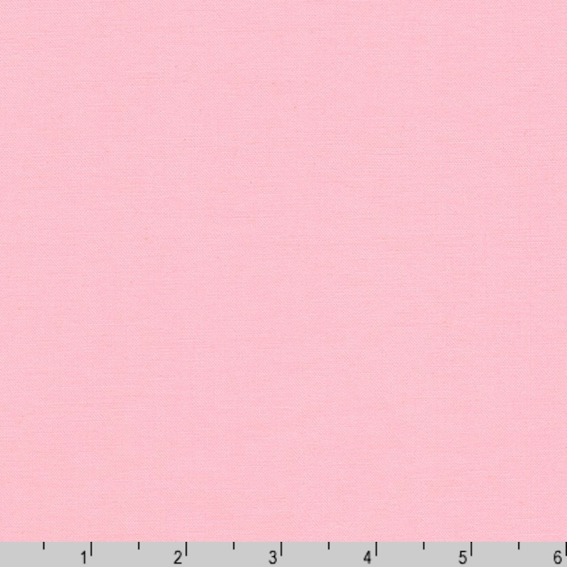 Baby Pink Kona Cotton Fabric by Robert Kaufman: Quilting & Apparel, 100 ...
