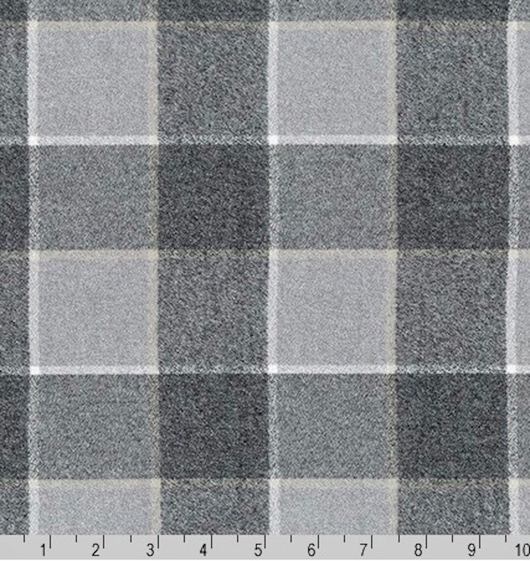 Platinum Gray FLANNEL Fabric - Mammoth FLANNEL Fabric From Robert ...