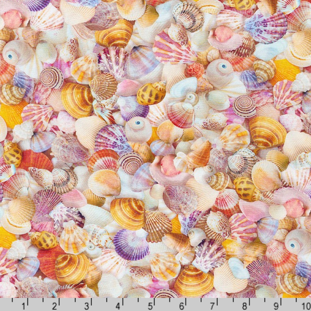Shell Cotton Fabric: Robert Kaufman Quilting & Apparel Fabric - Etsy