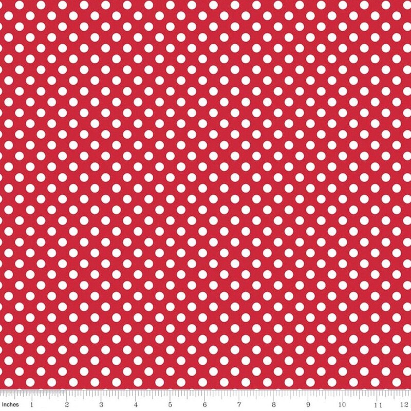 Red White Polka Dots - Etsy