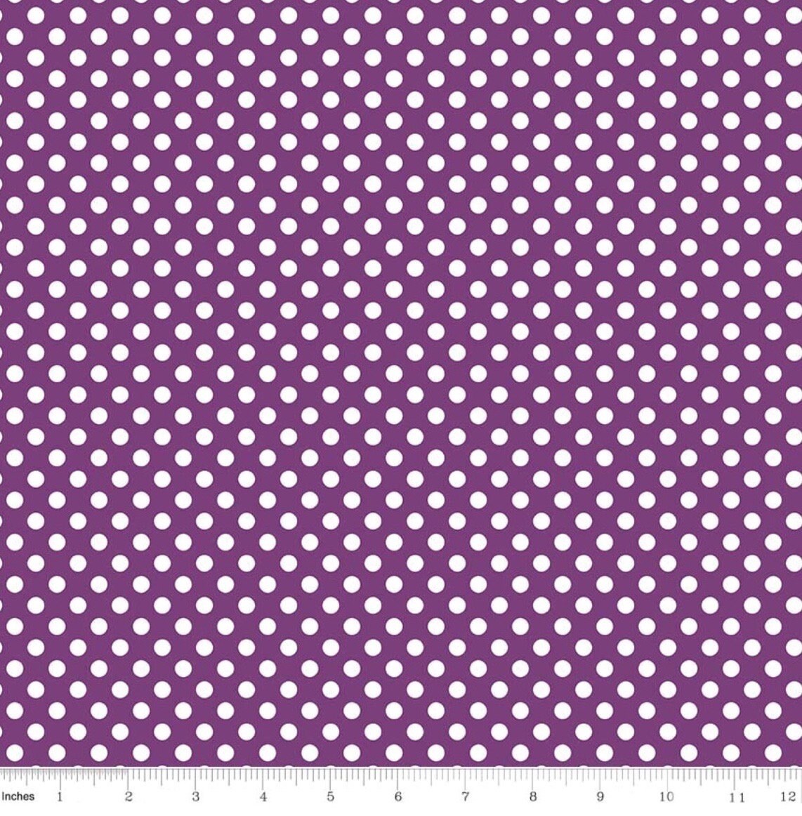 Purple Polka Dot Fabric 1/4 Inch Dot Fabric COTTON Fabric - Etsy