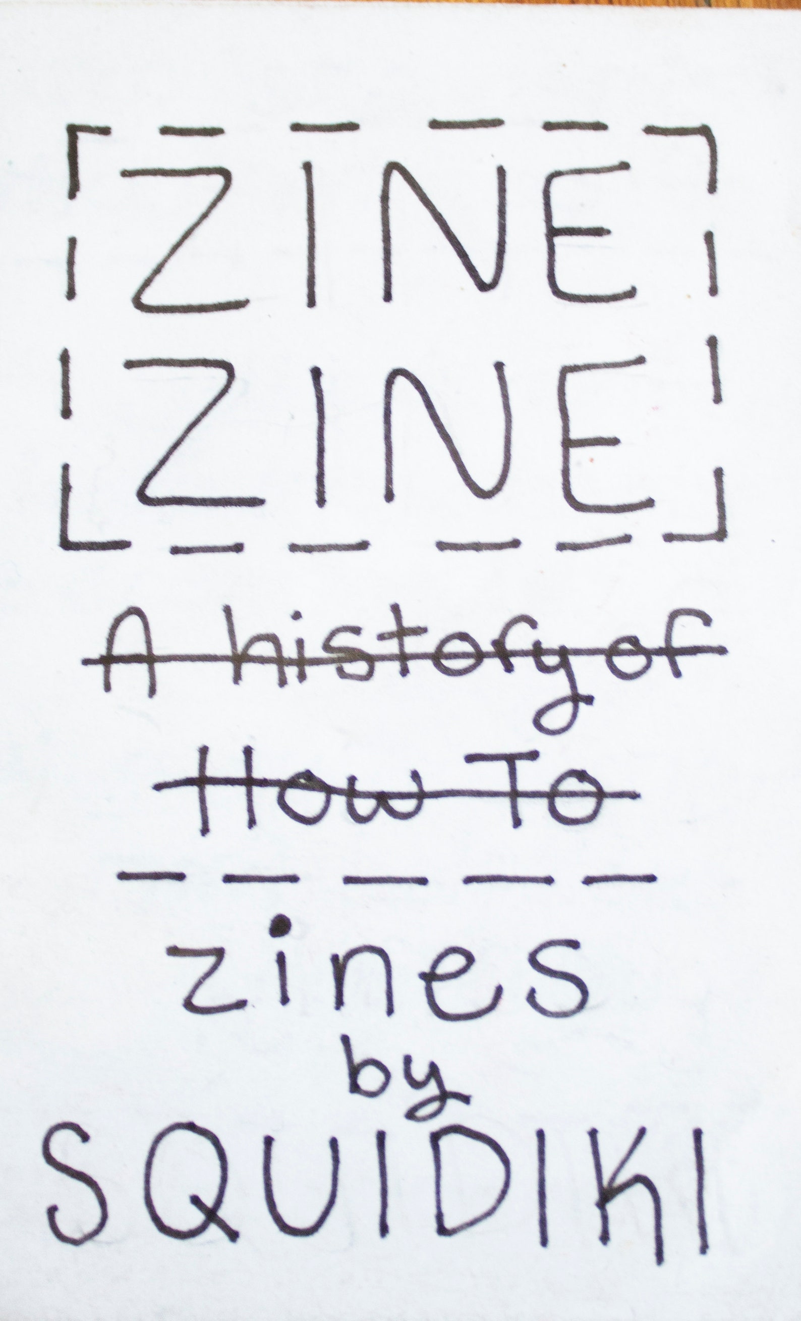 Zine Zine Vol 1 8fold Mini Zine PDF E-zine - Etsy
