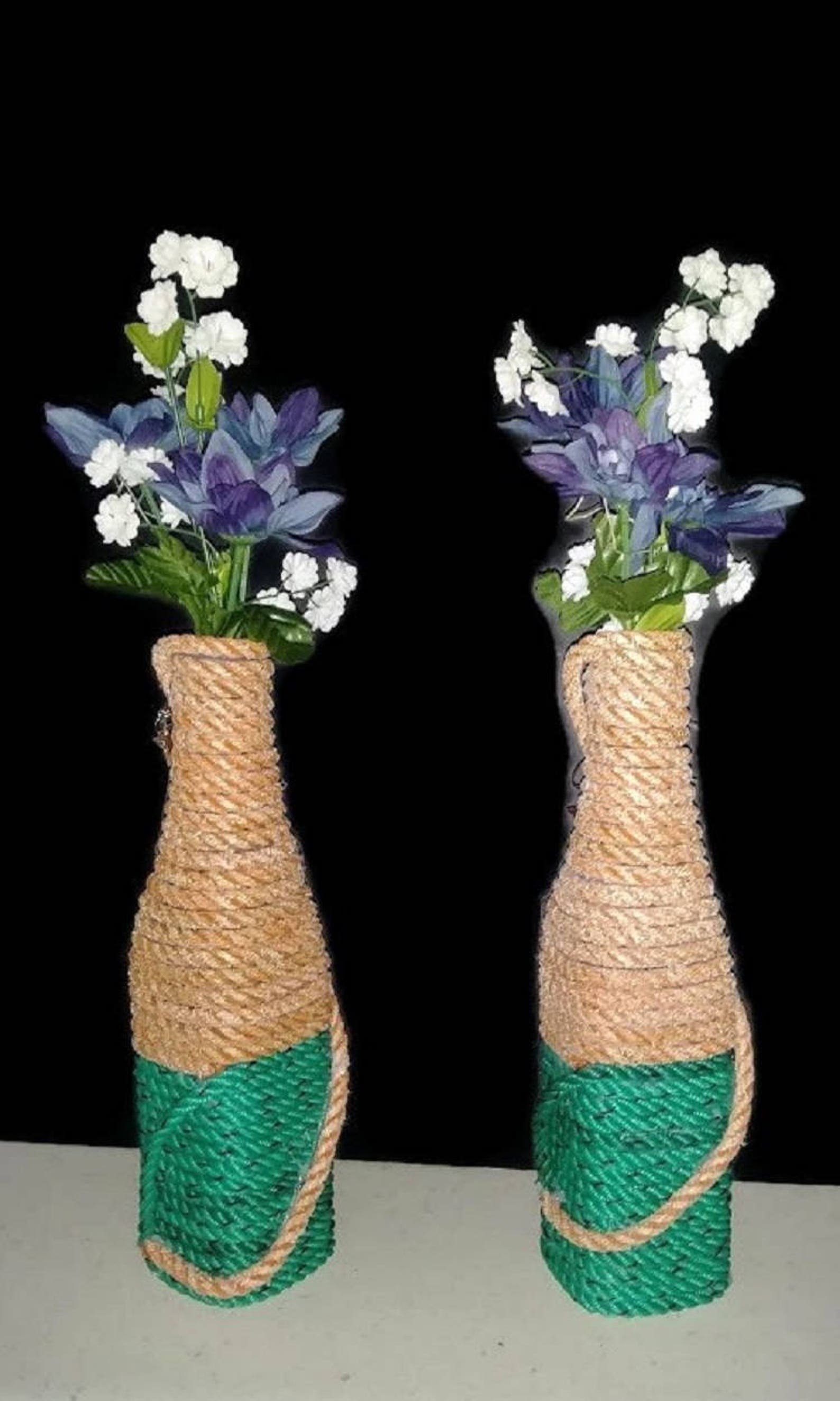 Nautical Flower Vases Decor Made With Reclaimed Lobster Trap - Etsy