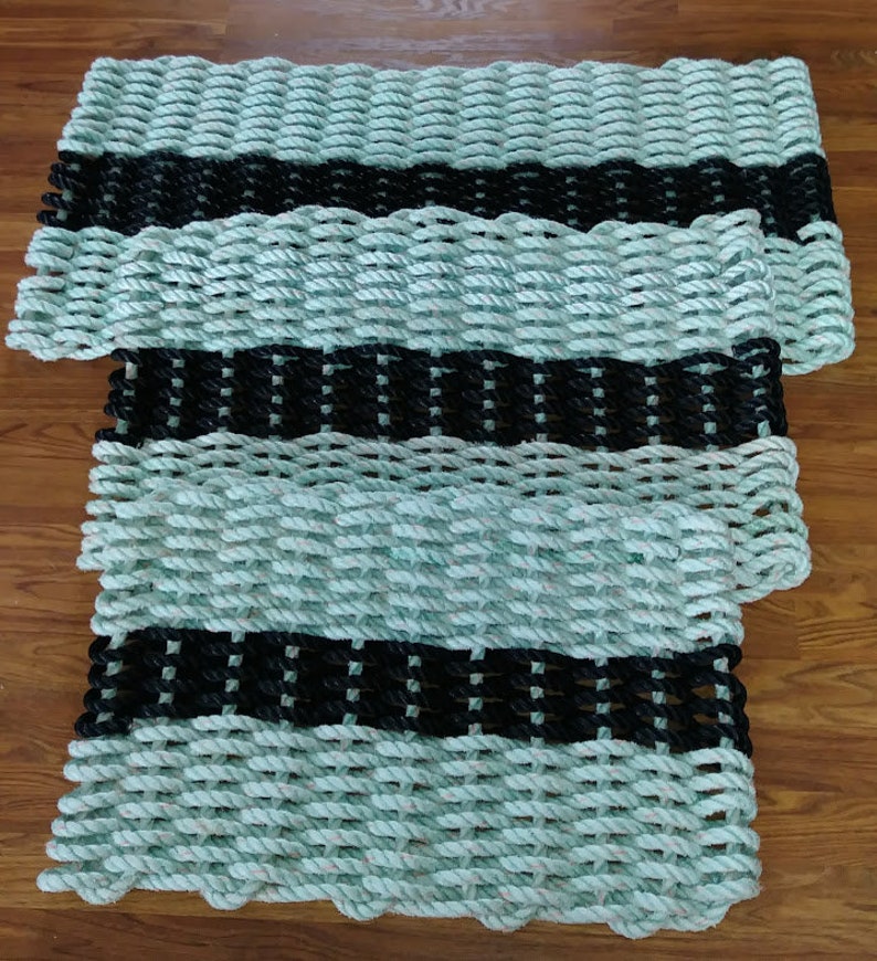Beach Style Nautical Lobster Fishing Rope Doormat - Etsy