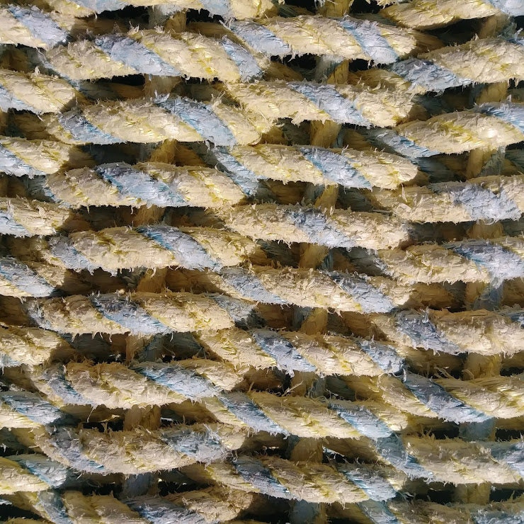 Semi Circle Lobster Rope Rug Doormat Reclaimed Lobster Rope - Etsy.de