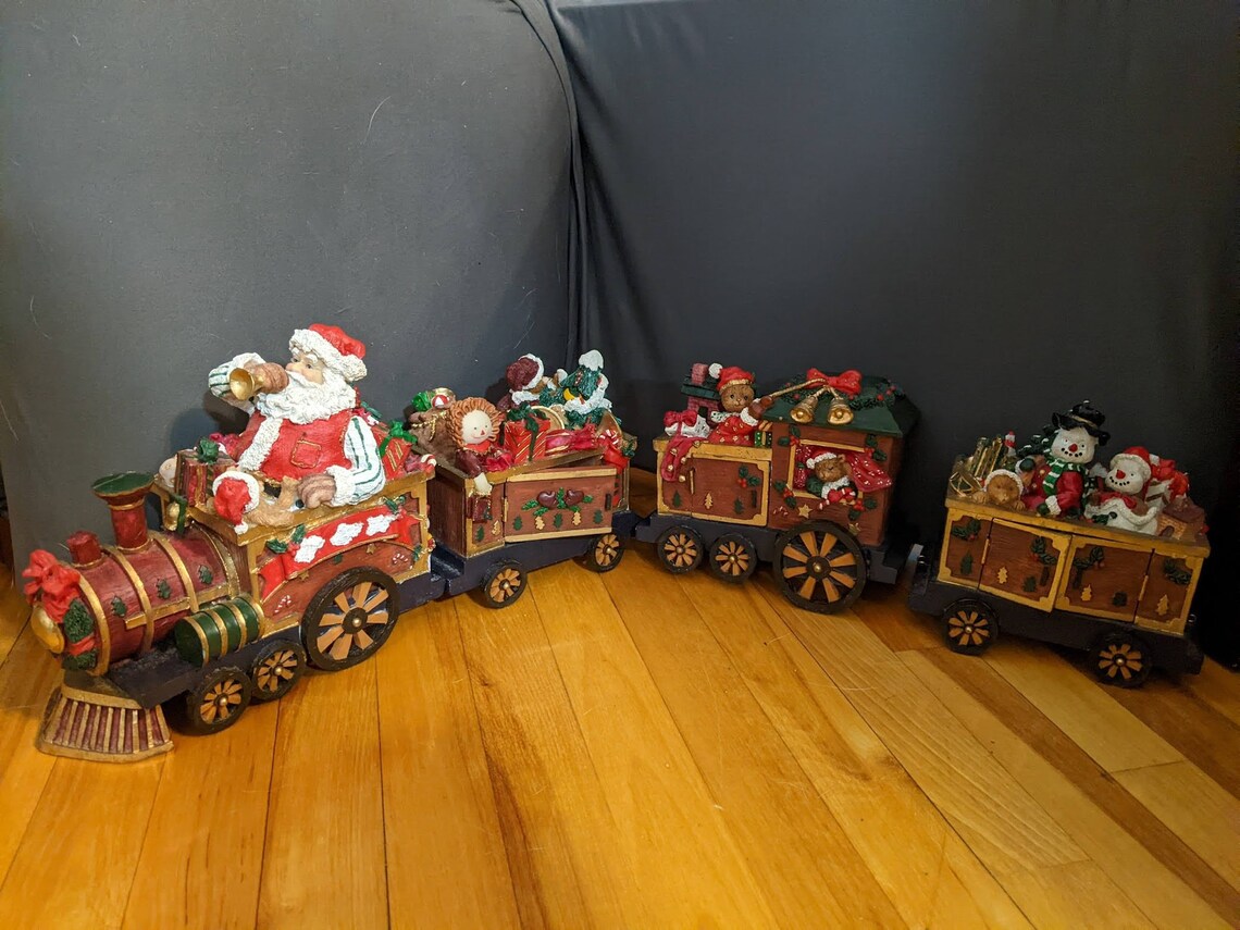 Christmas Santa Train - Etsy