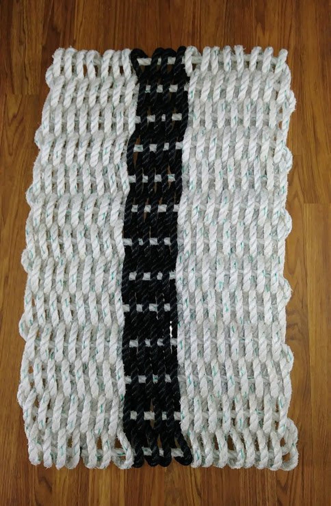 Coastal Beach Style Nautical Lobster Fishing Rope Doormat - Etsy